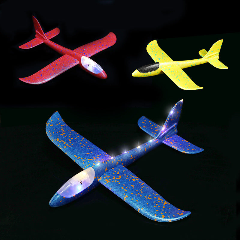 Avion mare cu spumă strălucitoare – buybuybuylive.shop